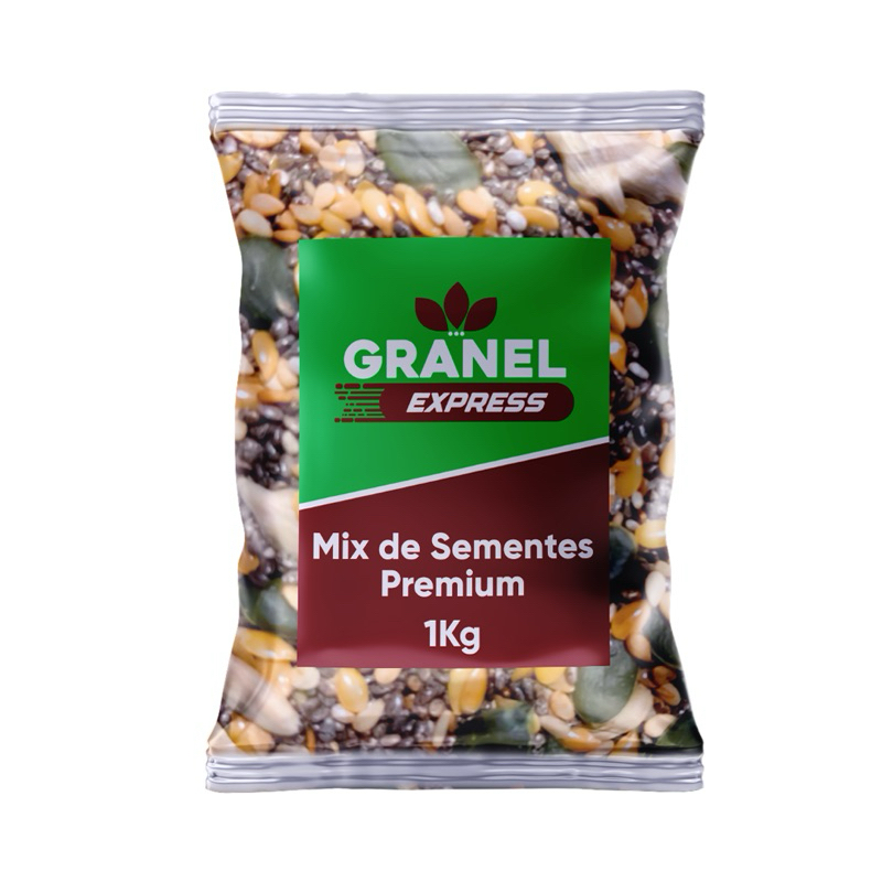 Mix Sementes 1kg Saúde Chia/Girassol/Linhaça/Abobora | Shopee Brasil