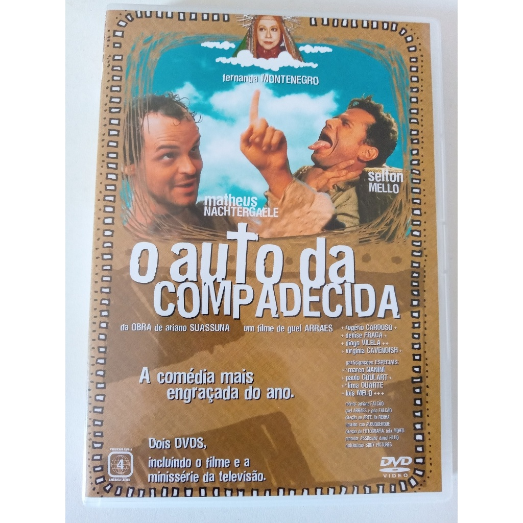 DVD O Auto Da Compadecida - Original | Shopee Brasil