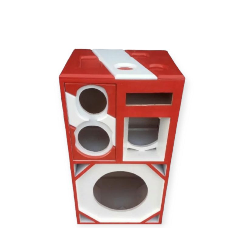 Caixa Bob Residencial Full trape falante de 12" ou 15" Médio de 8" ou ...