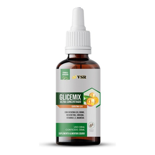 1 Glicemix Ultra Concentrado 30ml Suplemento Alimentar | Shopee Brasil