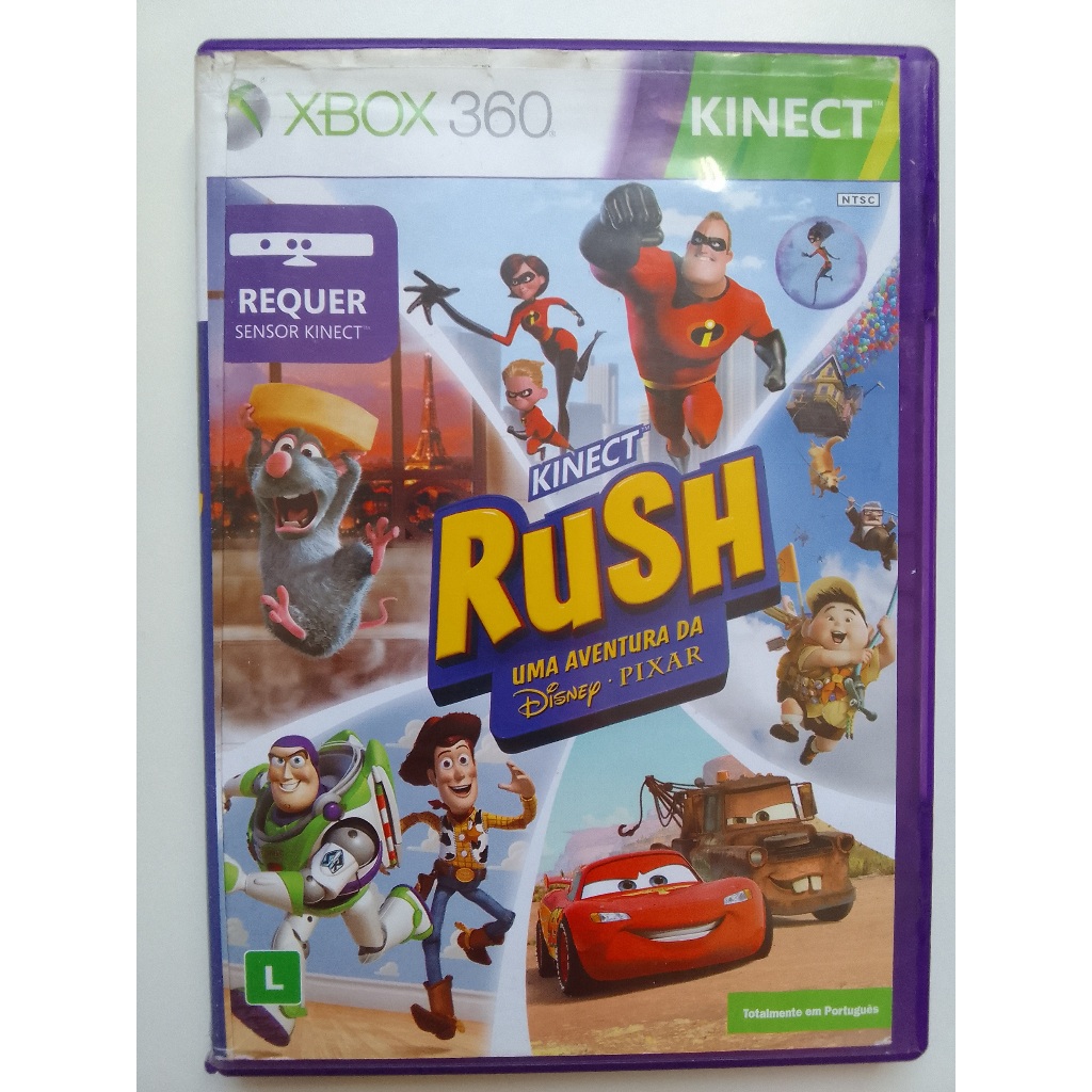 Jogo Xbox 360 Kinect Rush - Mídia Física Original (Usado) | Shopee Brasil