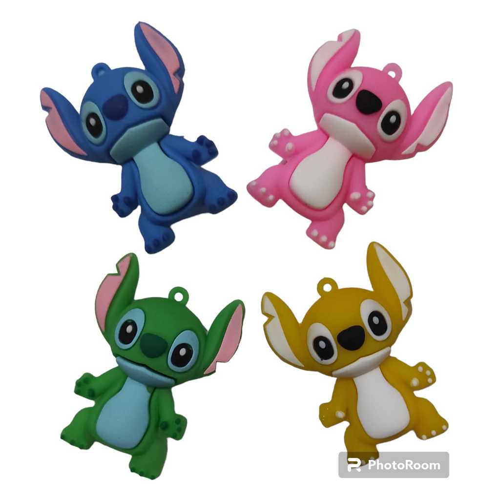 PINGENTE STITCH 50MM EMBORRACHADO UNITARIO - COLORIDO | Shopee Brasil