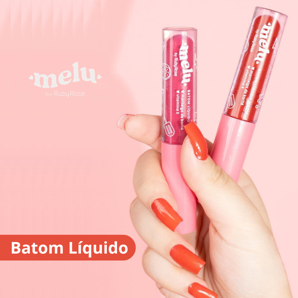 Batom liquido matte Melu By Ruby Rose - Escolha seu tipo | Shopee Brasil