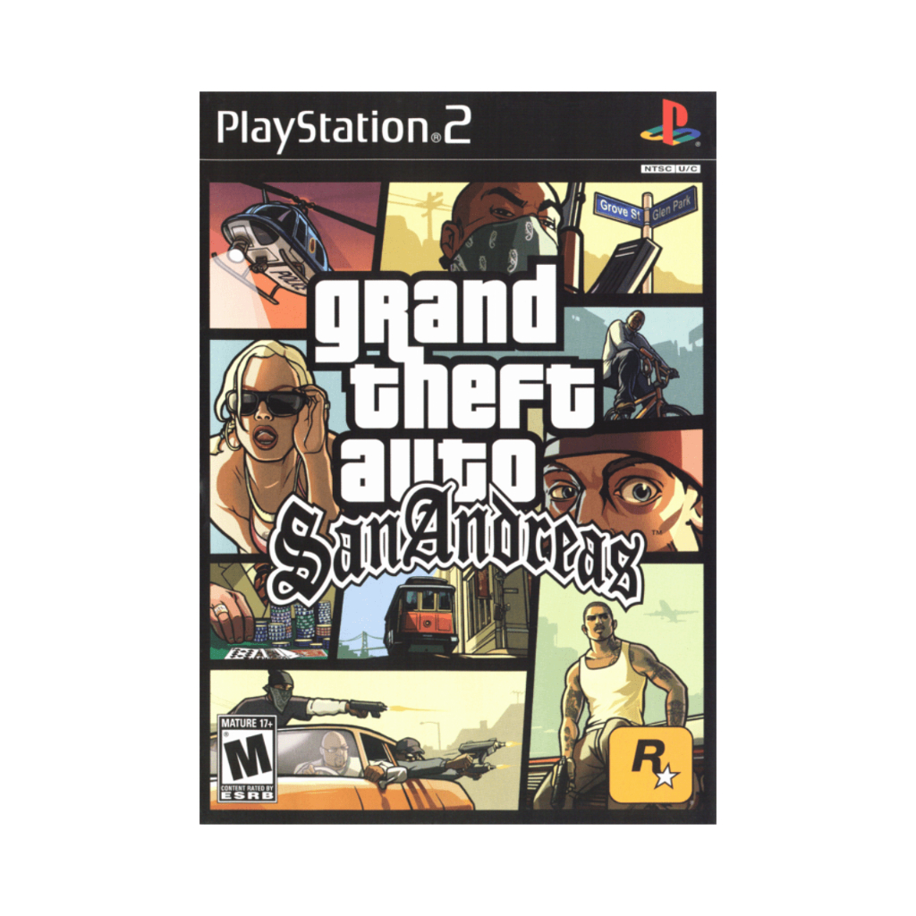 Gta San Andreas Ps2 Em Português Mídia Física - Escorrega o Preço