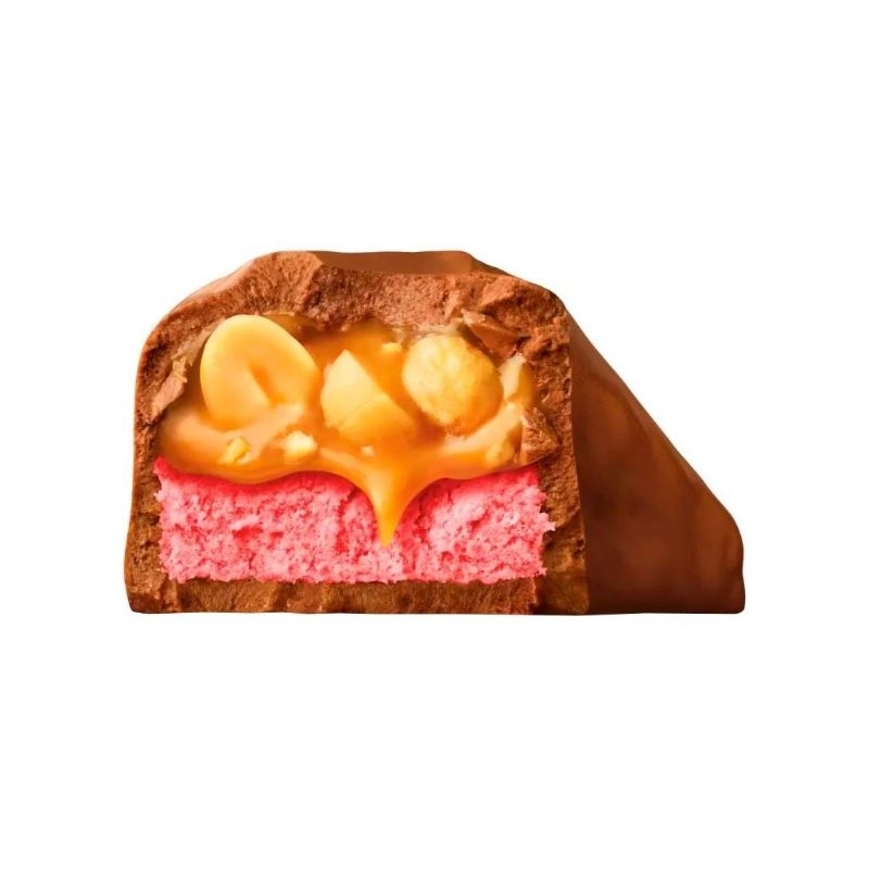 Snickers Sabor MORANGO 42g - Caixa/ 20 uni | Shopee Brasil