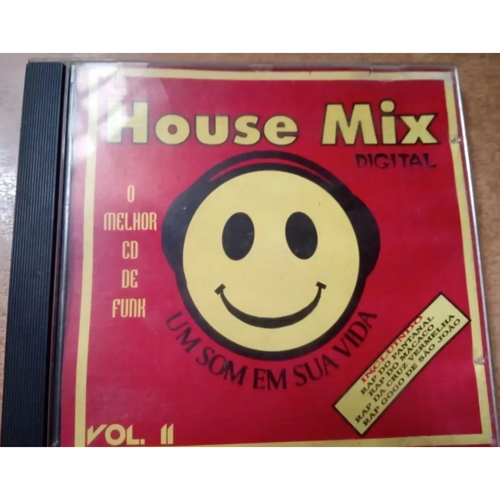 Cd Equipe House Mix Vol.2 - Funk raps e montagens | Shopee Brasil