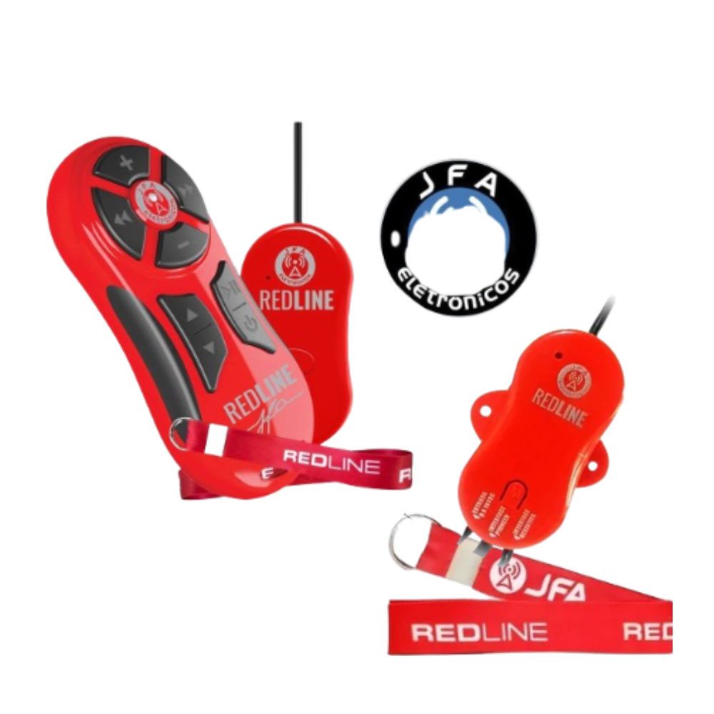 Controle Distancia Jfa Red Line Controle p/ Player c/ Plug P2 da ...