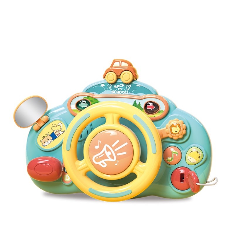 Brinquedo Volante Interativo Infantil Luz e Som - Shiny Toys | Shopee ...