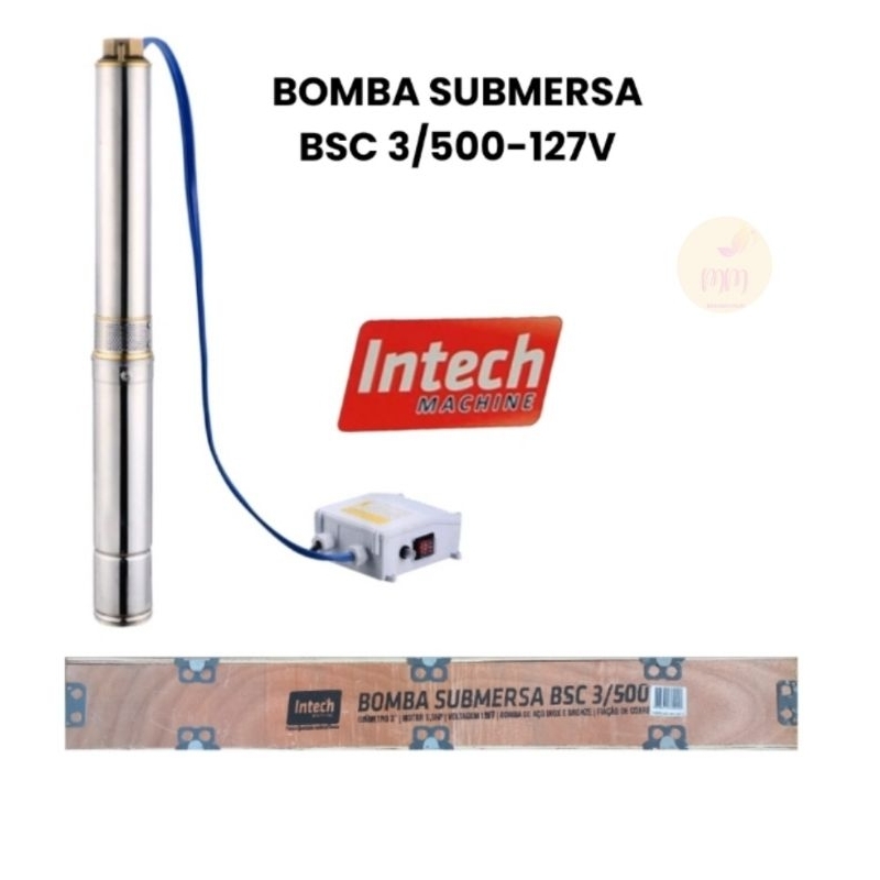 Bomba Submersa caneta palito BSC 3/500 127V Intech Machini | Shopee Brasil