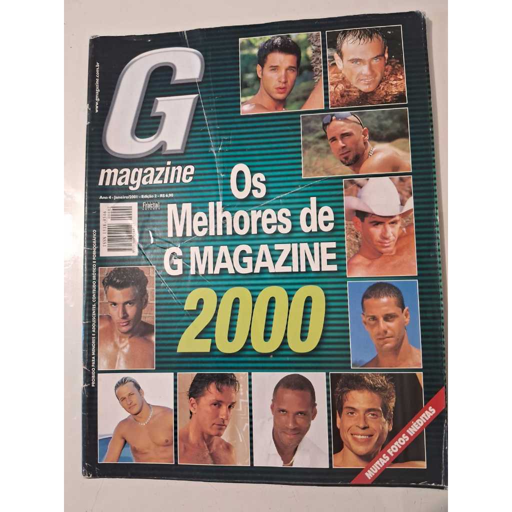 Revista G Magazine Os Melhores da G Magazine 2000 | Shopee Brasil