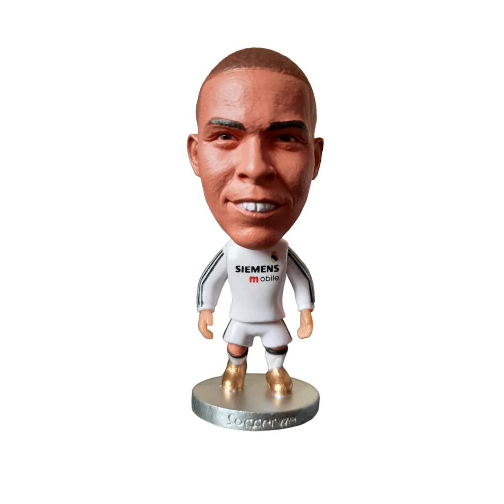 Mini Craque do Ronaldo Real Madrid Soccerwe Boneco Miniatura Jogador de ...