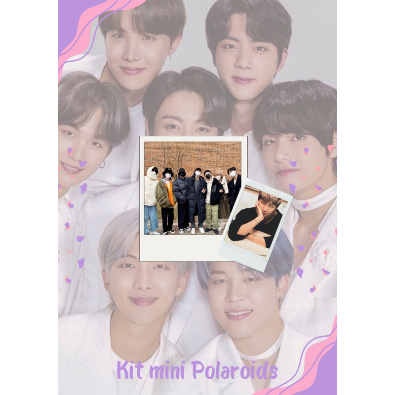 kit Mini Polaroids ( BTS, TXT , Twice e outros ) | Shopee Brasil