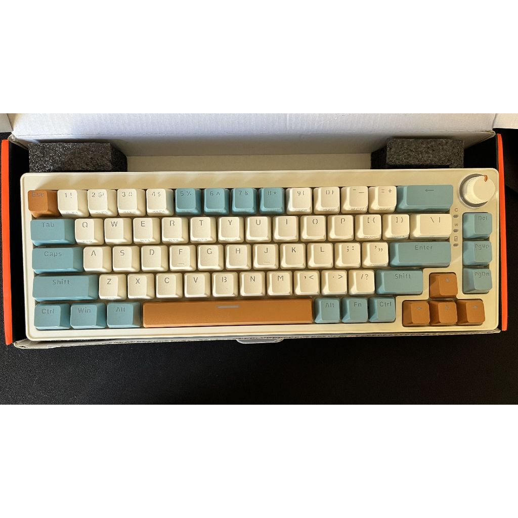 Teclado Mecanico Bluetooth Zifriend ZA68 PRO RGB 3 MODE 65% NOVO ...