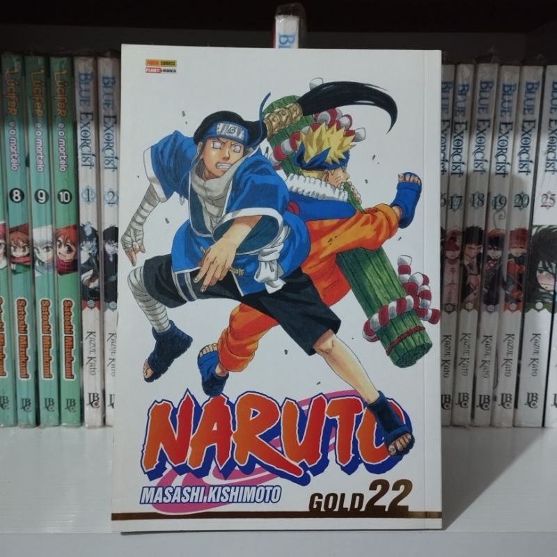 Manga Naruto Gold Editora Panini Volume 22 | Shopee Brasil