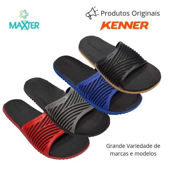 Chinelo Kenner Slide HDV Original masculino | Shopee Brasil