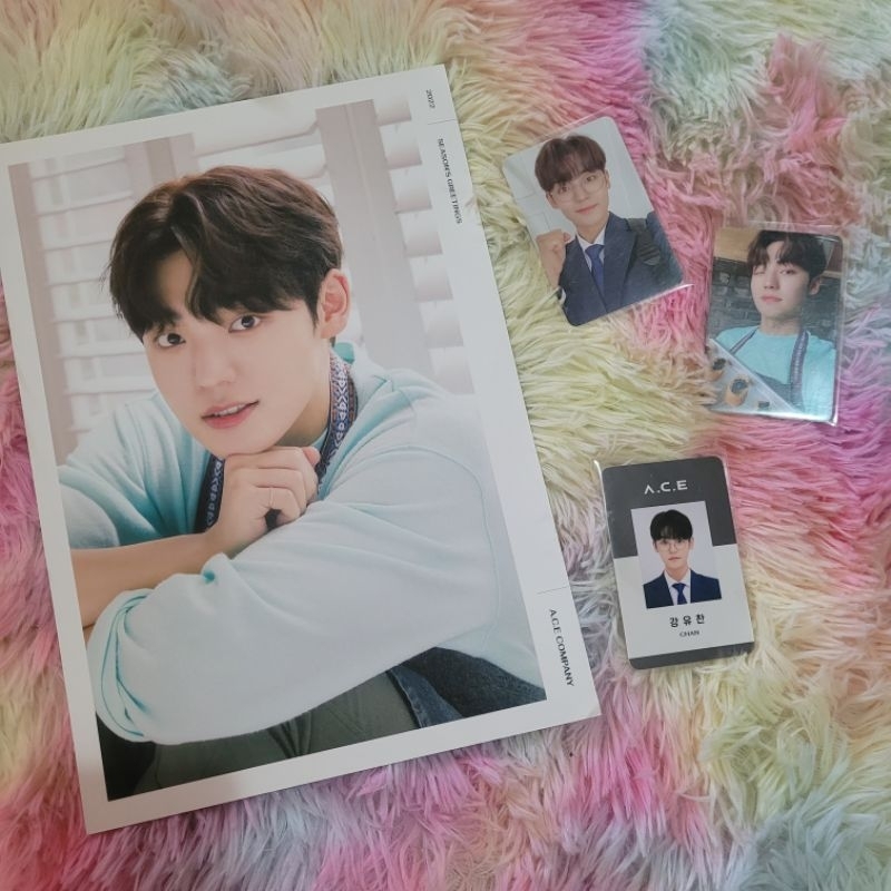 A.C.E - set Seasons Greetings 2022 - Chan - ace kpop photocard oficial ...