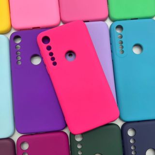 Kit Capa + Pelicula 3D ou Só 1 Capinha Para Motorola Moto G8 Plus Aveludada | Shopee Brasil