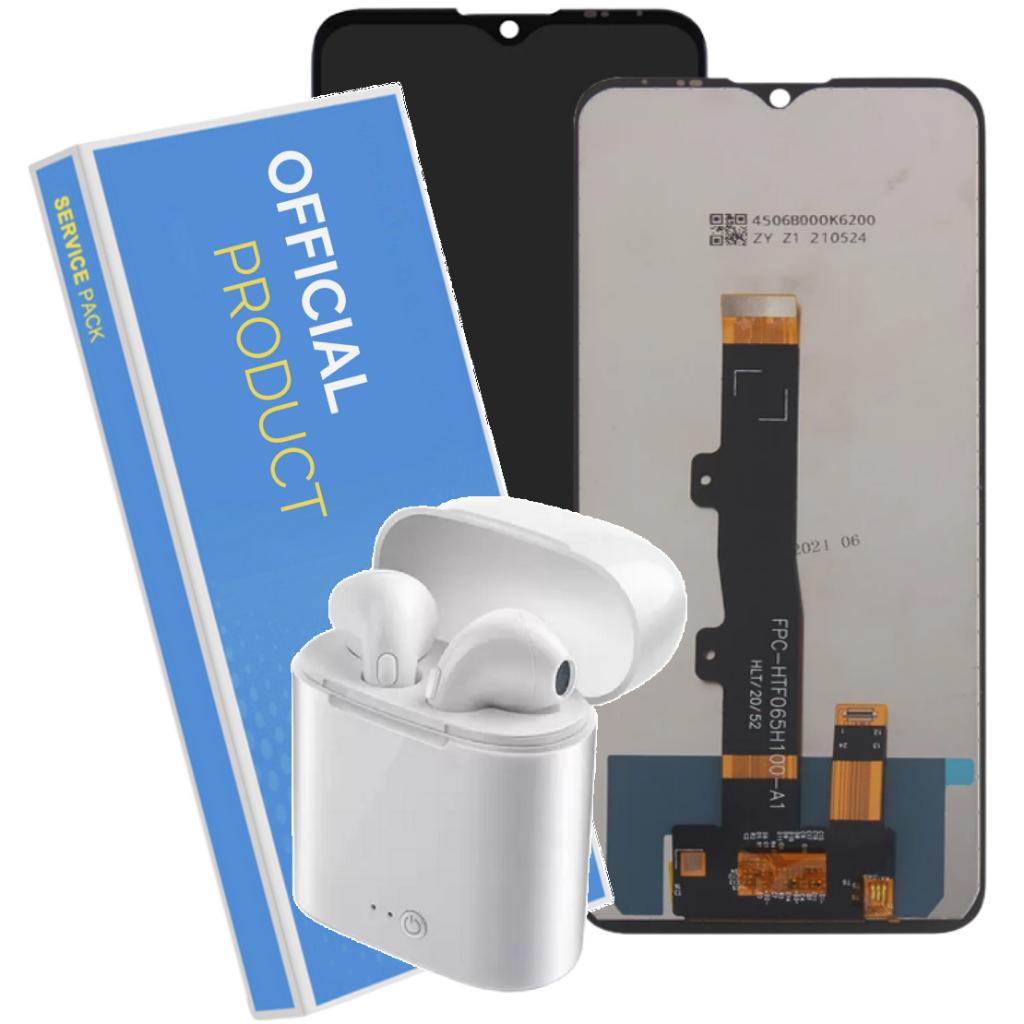 Tela Frontal Touch Display Compatível Moto E7 XT2095 + Lcd Full Hd ...