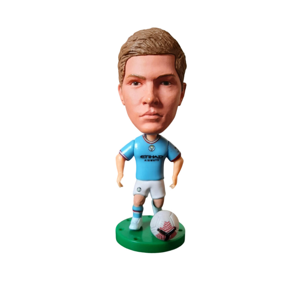 Mini Craque do Kevin De Bruyne Manchester City Soccerwe Boneco ...