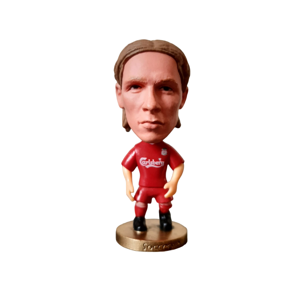 Mini Craque do Fernando Torres Liverpool Soccerwe Boneco Miniatura ...