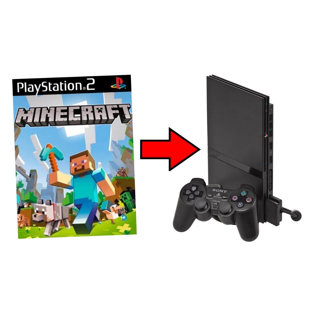 Minecraft 2024 DVD Jogo Playstation 2 Slim DVD para Console Bloqueado e ...