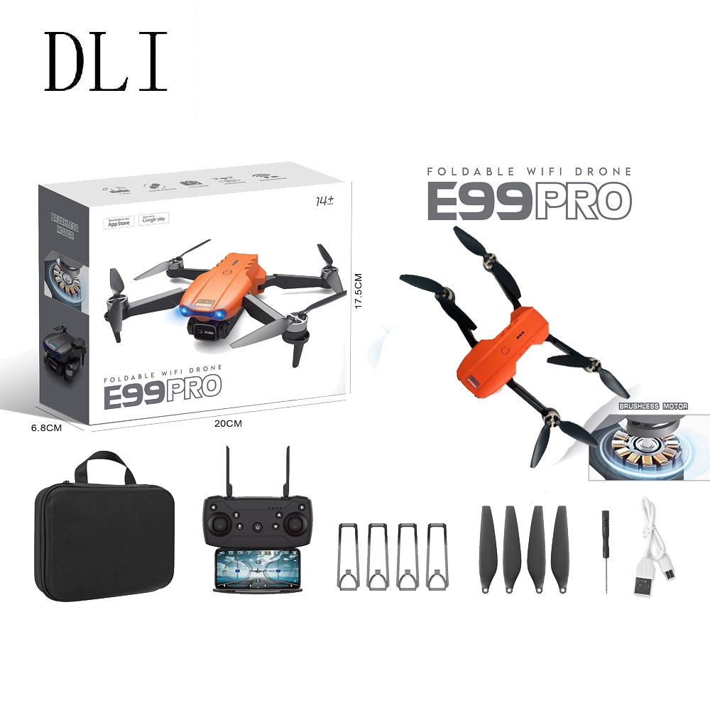 Dli Drone E99 Pro 4K HDe88pro Fotografia Aérea De Alta Definição k3 ...
