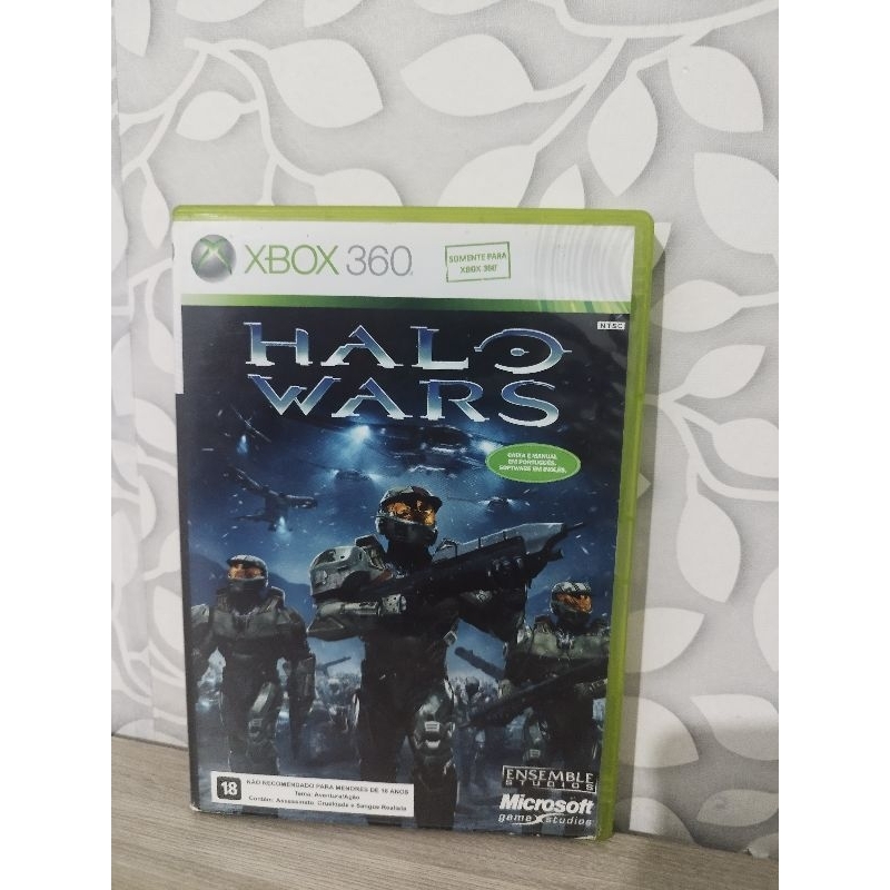 HALO WARS Xbox 360 Mídia Física Original Completo Com Manual | Shopee ...