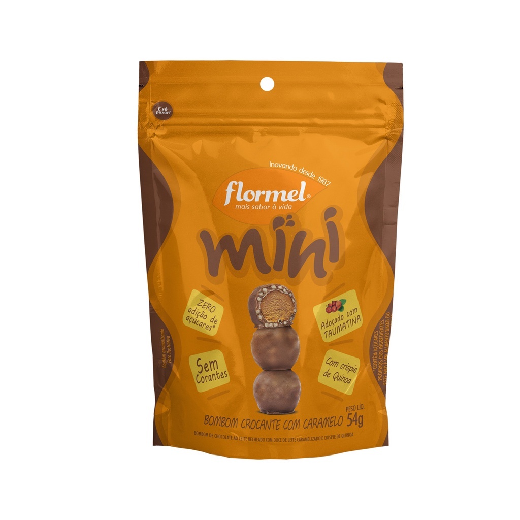 Mini Bombom Flormel Sabores 54g - Flormel | Shopee Brasil