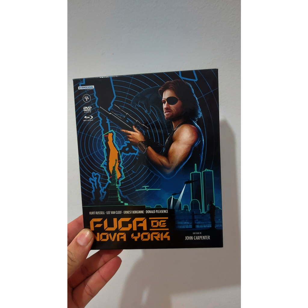 Blu ray Fuga de Nova York EDIÇÃO DE LUXO DIGIPAK | Shopee Brasil