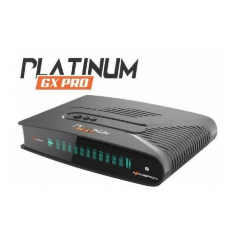 Aparelho Azamerica Platinum GX PRO 4K Ultra HD | Shopee Brasil