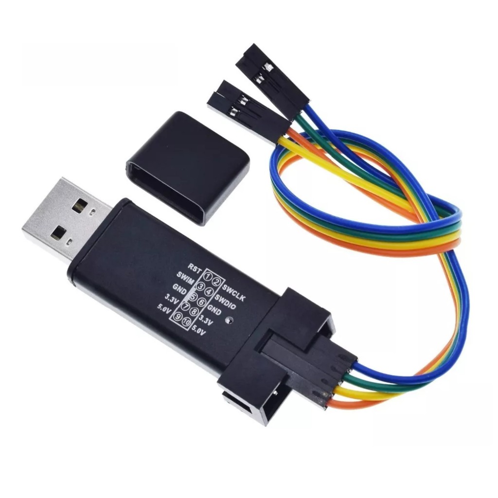 Gravador Programador St-link V2 Stm8 Stm32 Mcu Automacao Usb | Shopee Brasil