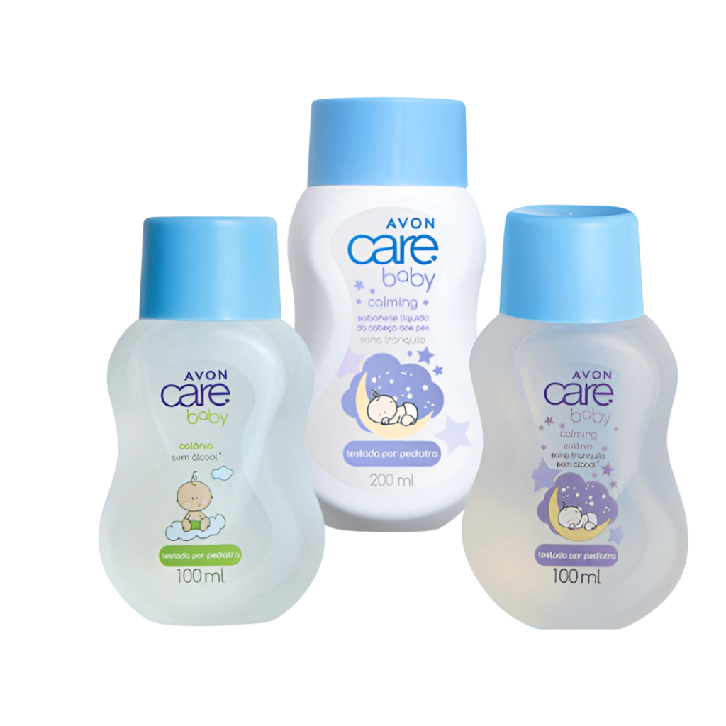 Avon Care Baby Produtos para cuidados com o bebê colônia sabonete - nas ...