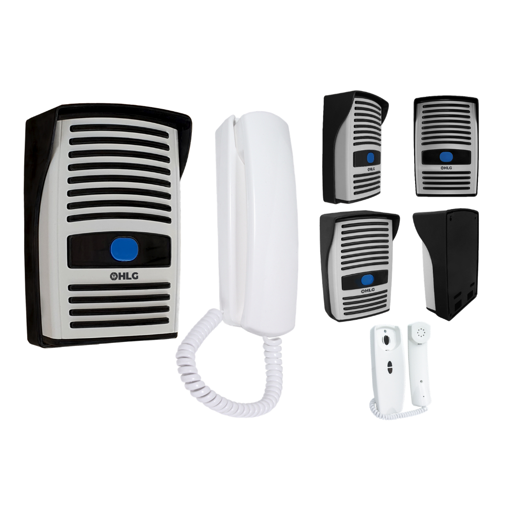 Kit Interfone Porteiro Eletrônico Residencial Intervox | Shopee Brasil