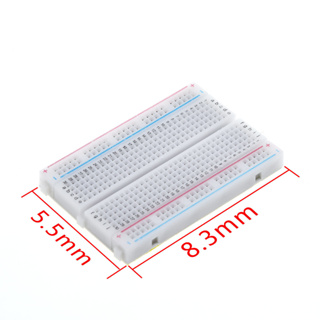 Protoboard Breadboard 400 Pontos Furos Para Pic e Arduino | Shopee Brasil