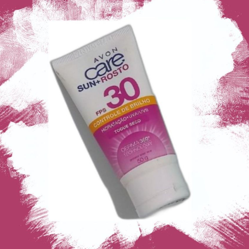 Protetor solar para o rosto FPS 30 - Controle de brilho - Toque seco - 50g | Shopee Brasil