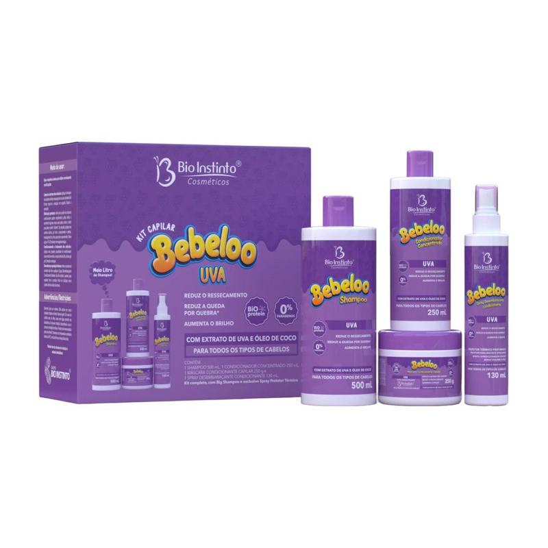 Kit Babalu Uva Bio Instinto | Shopee Brasil