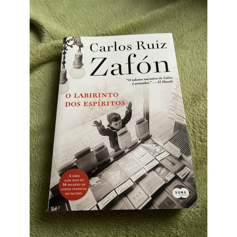 O Labirinto dos Espíritos de Carlos Ruiz Zafón | Shopee Brasil