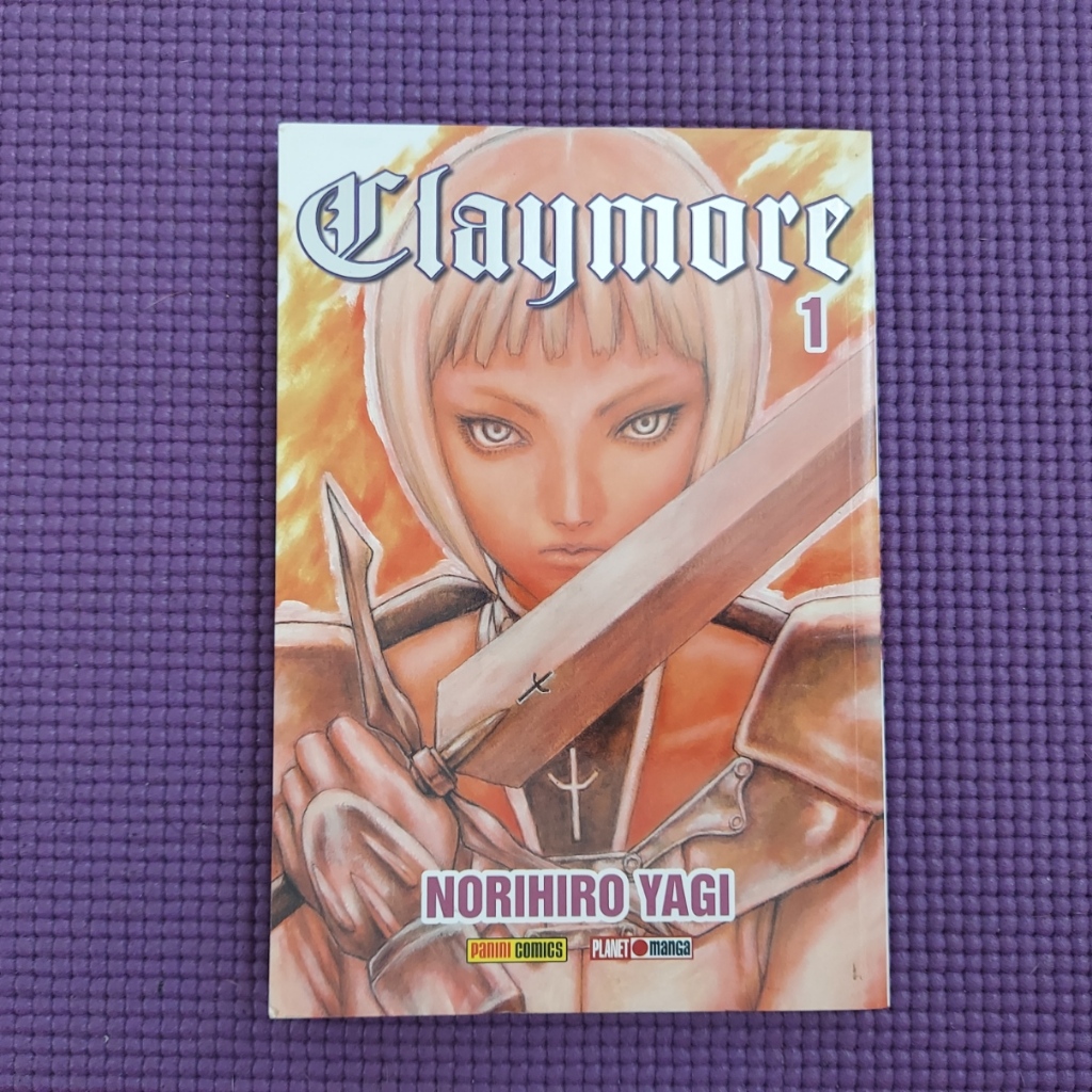 CLAYMORE N°: 01, 02, 03, 04, 05, 06, 07, 08, 09 MANGÁ PT BR PANINI 1a SÉRIE | Shopee Brasil