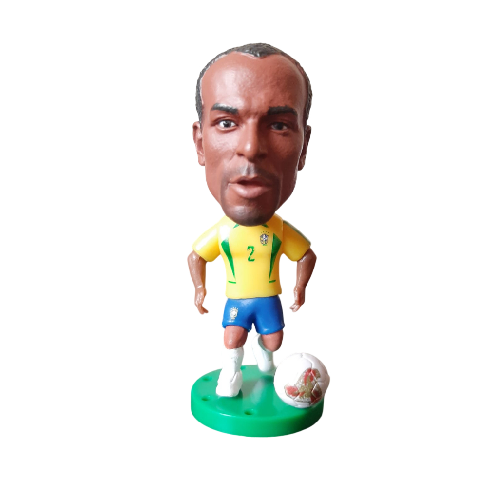 Mini Craque do Cafú Brasil Soccerwe Boneco Miniatura Jogador de Futebol ...