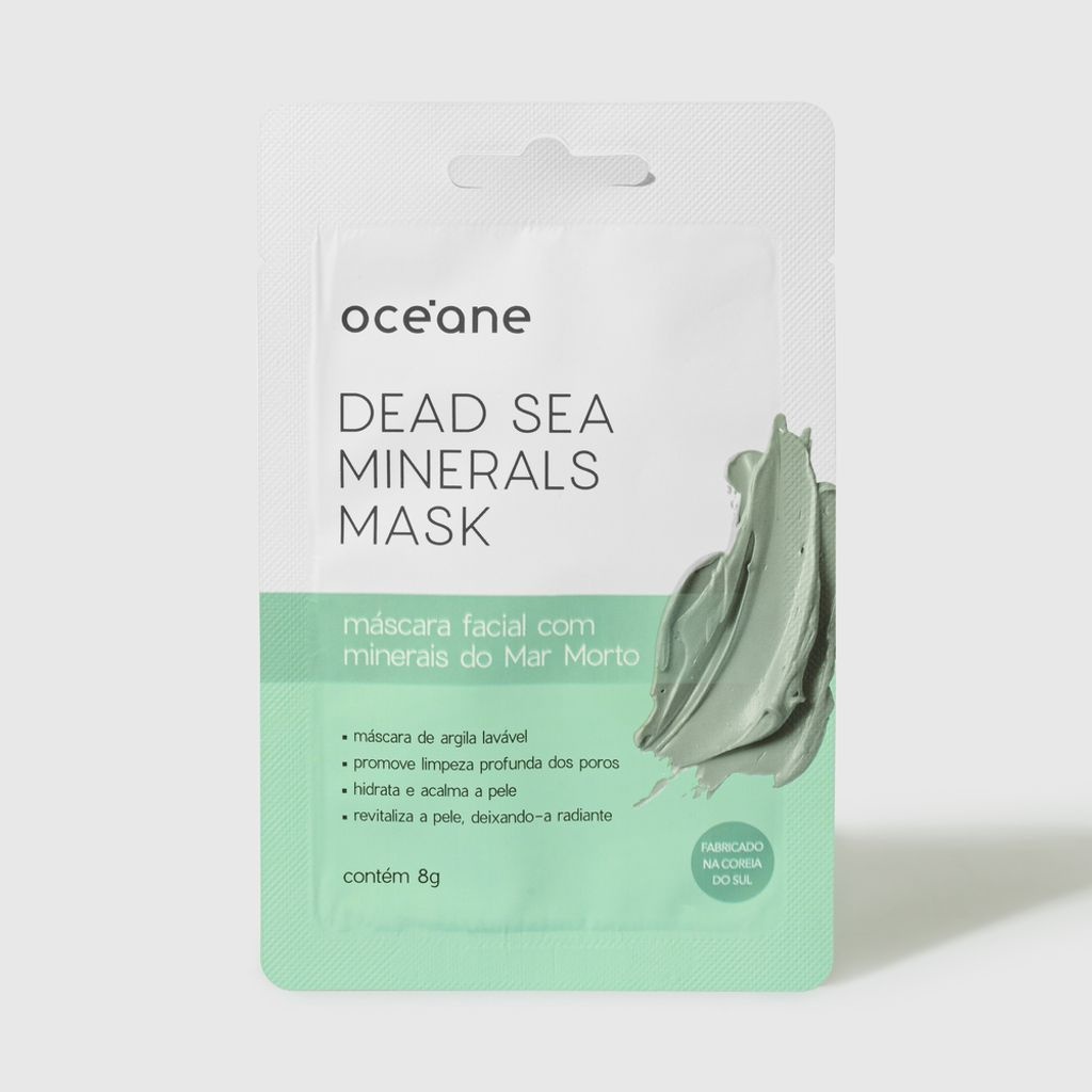 Máscara Facial com Mineras do Mar Morto - Dead Sea Minerals Mask 8g ...