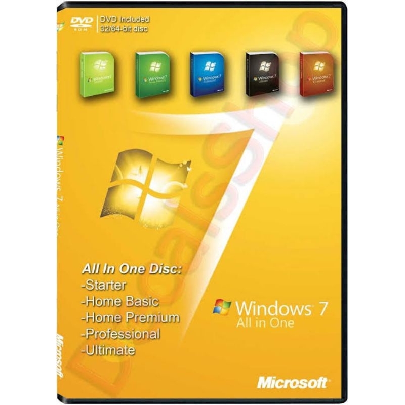 DVDs Windows 7 Todas as Versões 32 e 64bits + PROGRAMAS + Office 2010 ...