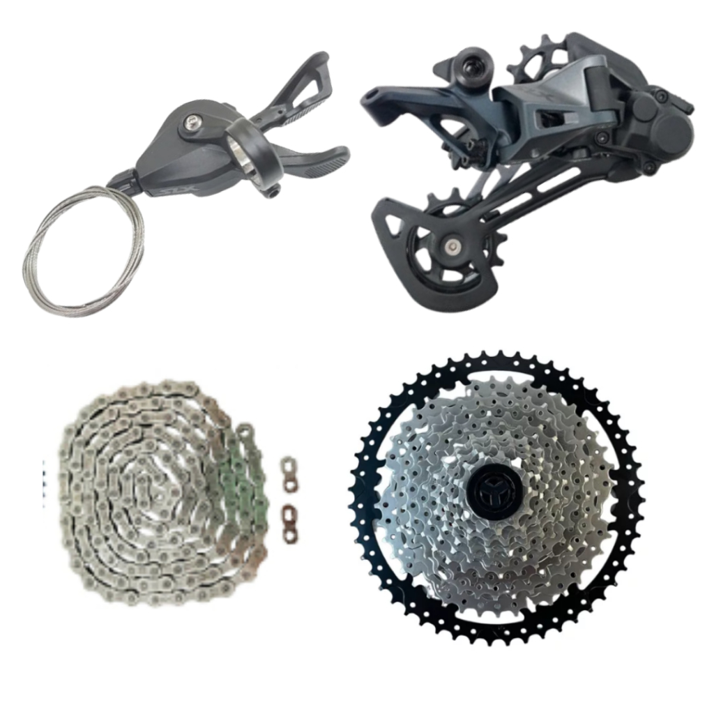 Grupo Shimano SLX 7100 12V com cassete HG 12V 11x50/52 | Shopee Brasil