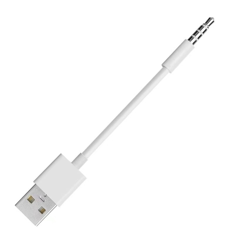 Usb a 3.5mm cabo carregador de dados para apple ipod shuffle iPod 3/4/5 ...