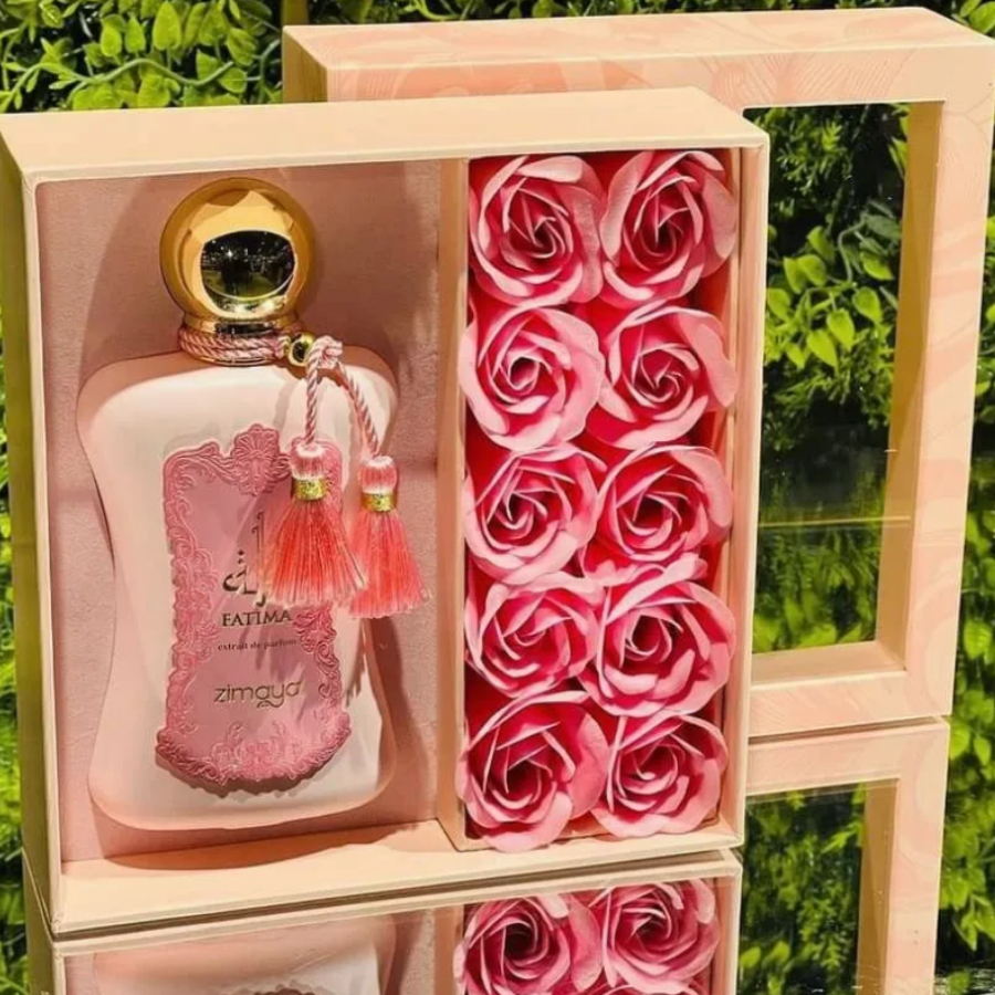 PERFUME FEMININO ÁRABE - FATIMA - EXTRAIT DE PARFUM - ZIMAYA - 100ML ...