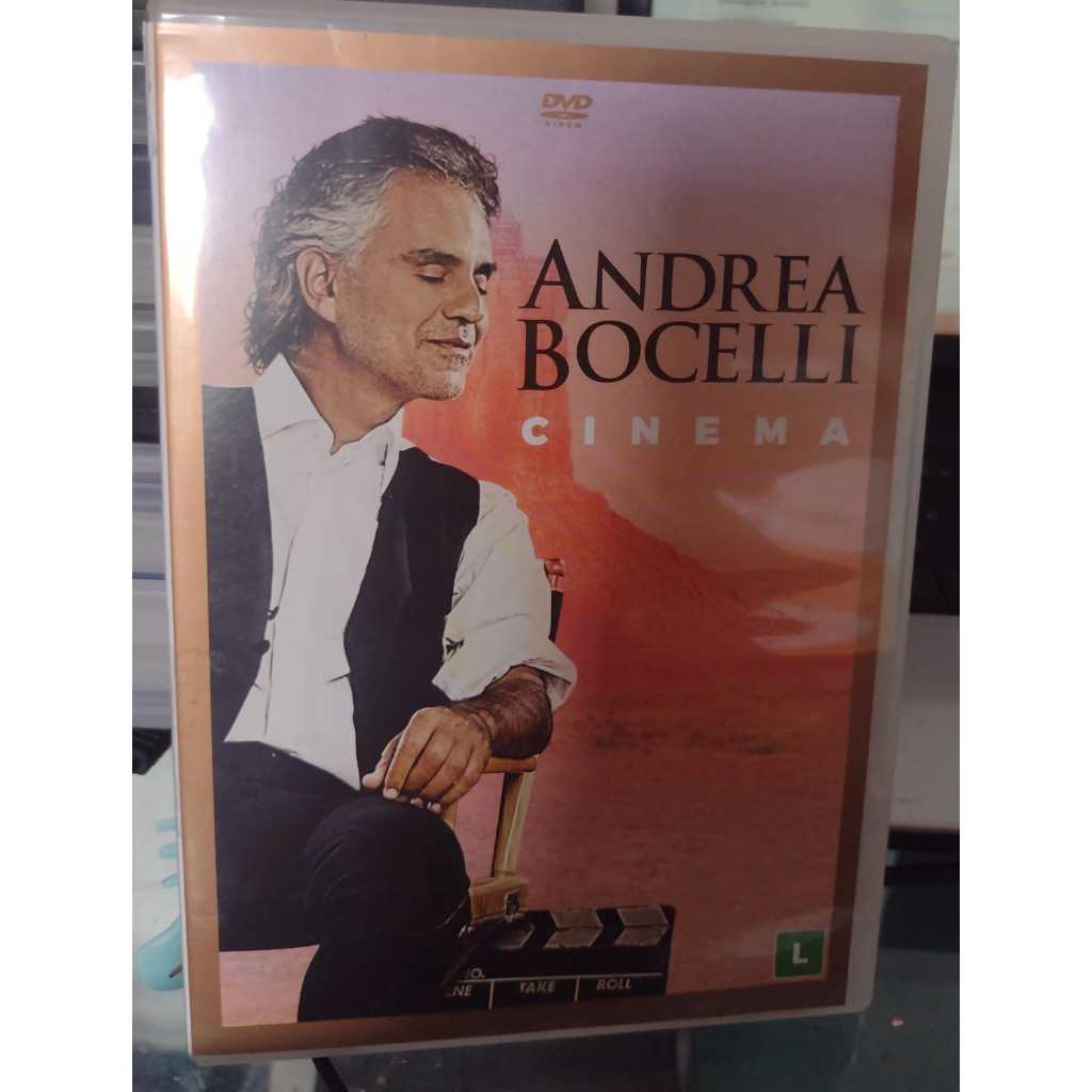 dvd Andrea bocelli cinema 789 | Shopee Brasil