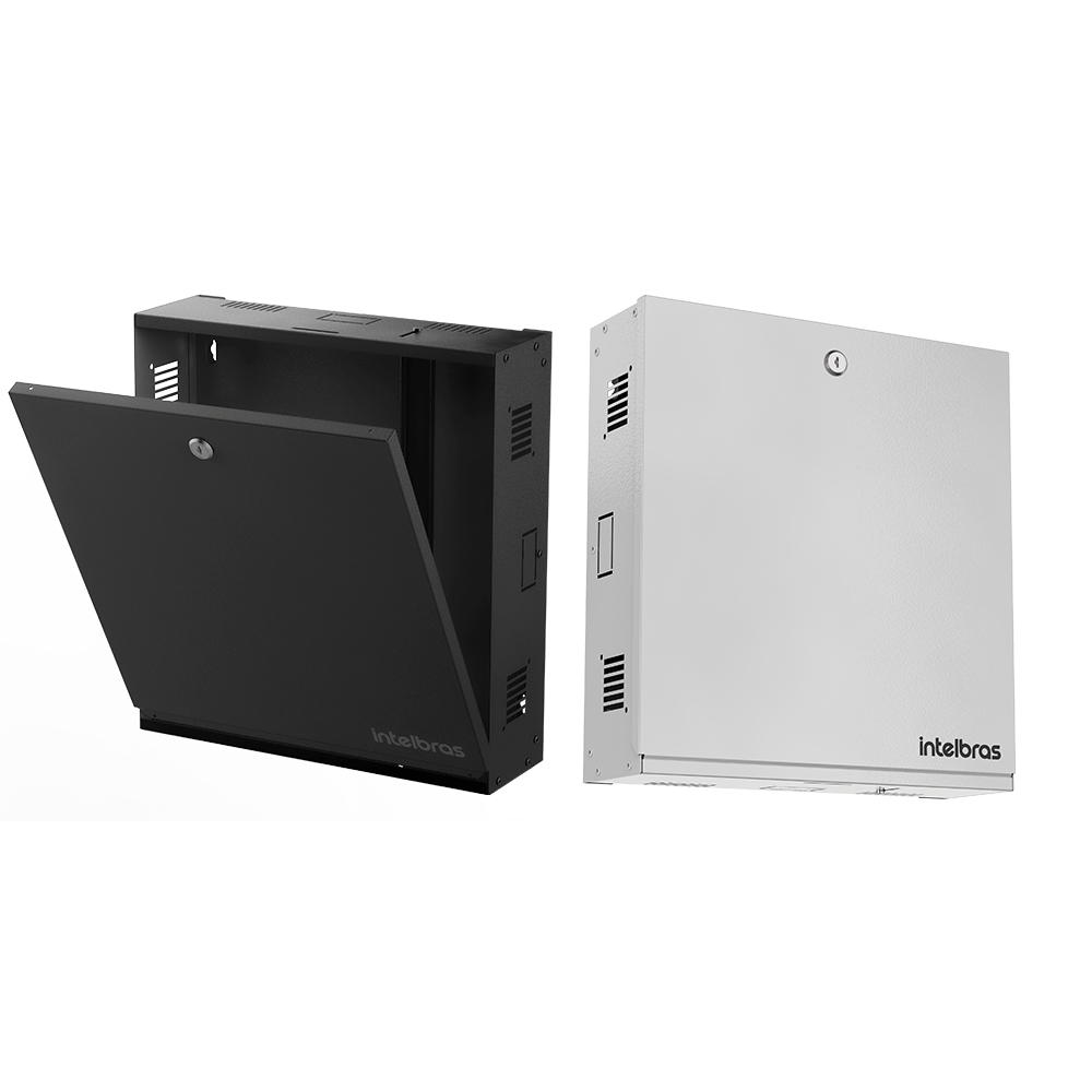 Caixa Organizadora para CFTV COC 4038 Branca / Preta - Intelbras ...