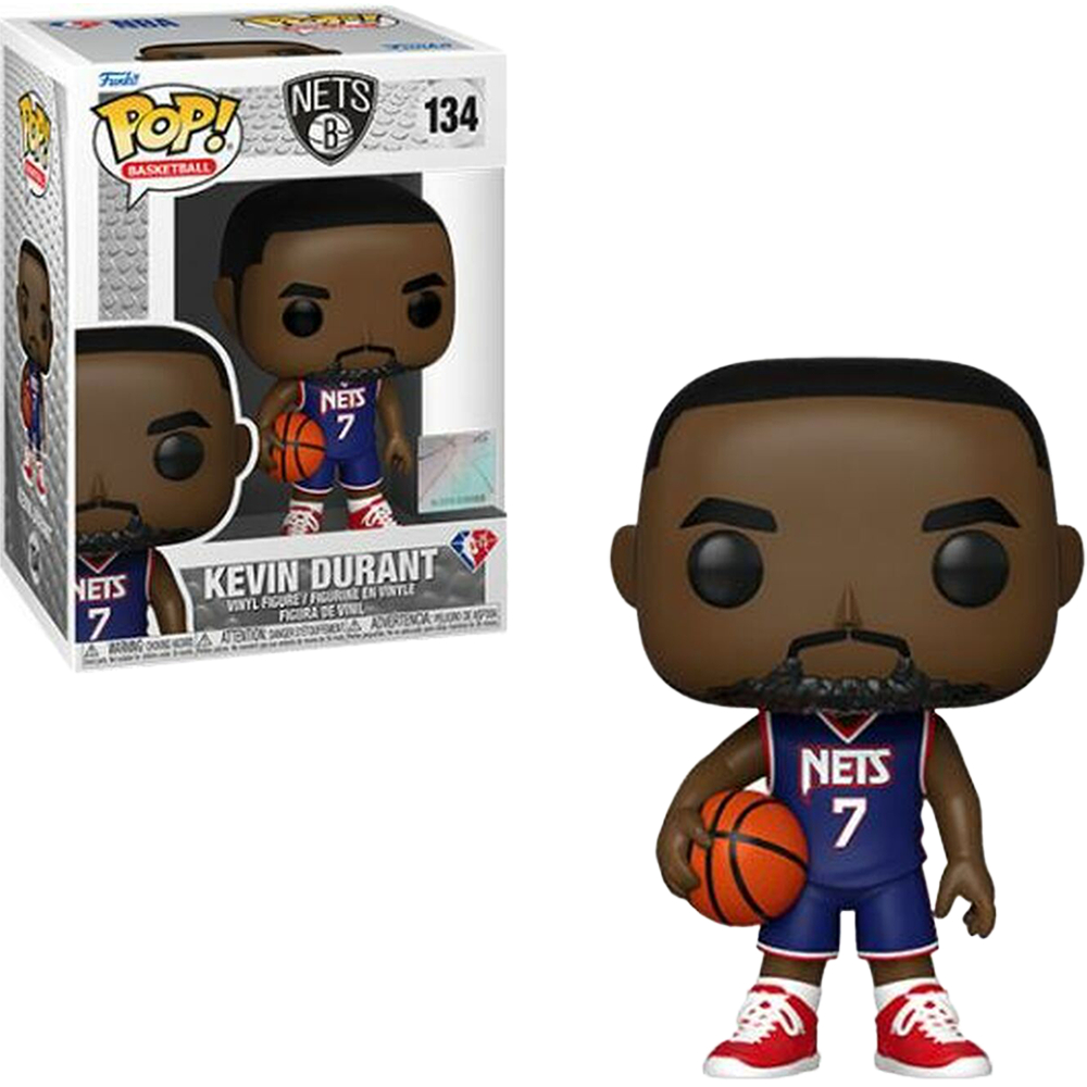 FUNKO POP NBA - KEVIN DURANT 134 NOVO ORIGINAL | Shopee Brasil