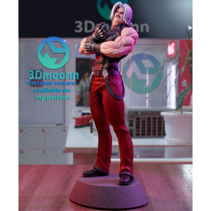 rugal The king of fighters Action figure colecionável 10 a 30cm ...