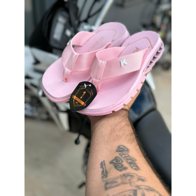 Sandália Kenner Candy Rosa | Shopee Brasil
