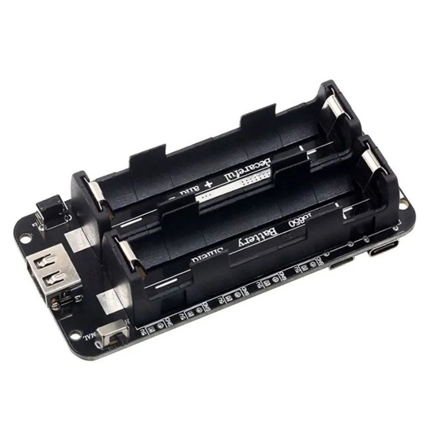 Módulo Shield Duplo Bateria 18650 para ESP32 V8 | Shopee Brasil